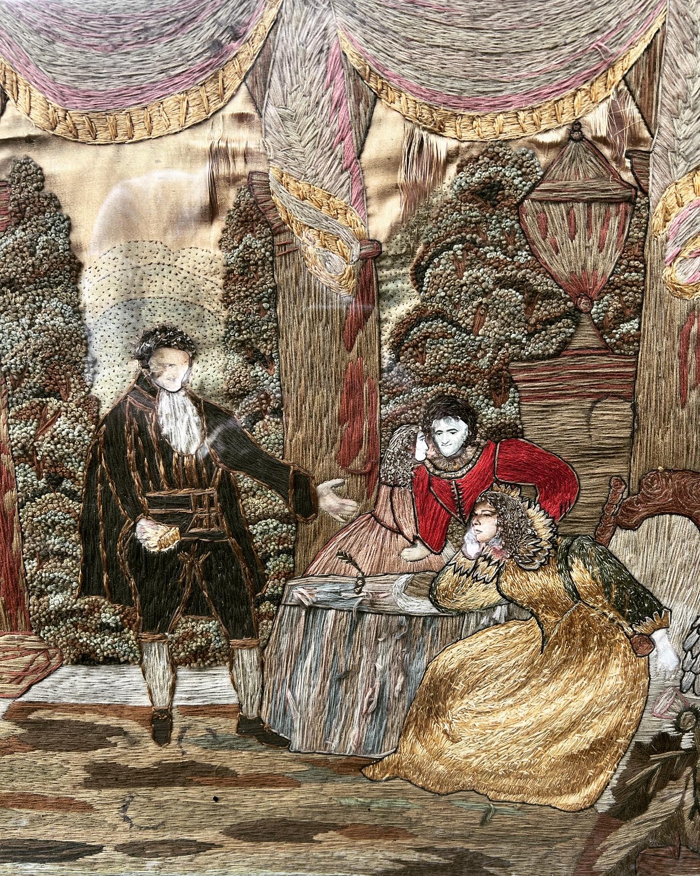 Antique Sampler | DOLLY PYTHON