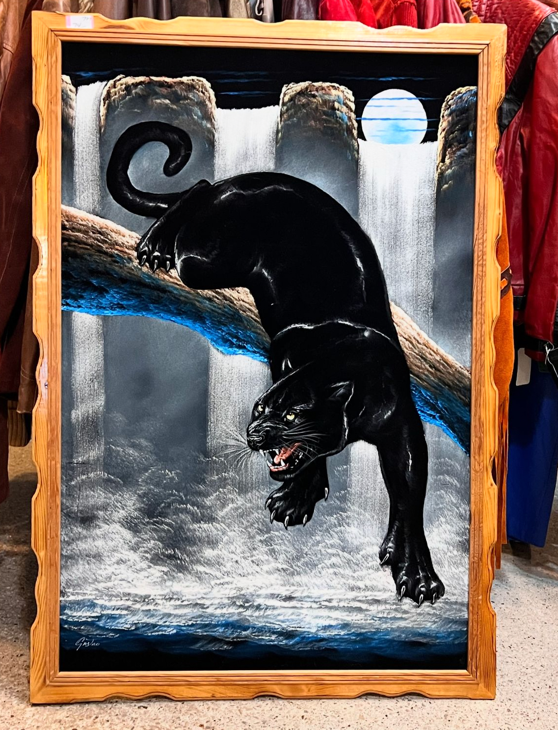 Black Velvet Paintings | DOLLY PYTHON